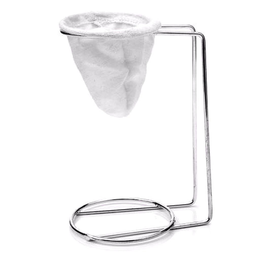 Mini Coador de Café Individual para Mesa e Camping Aço Cromado ...