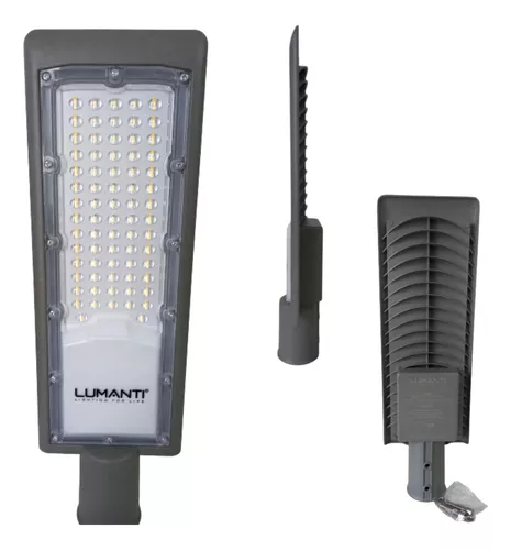Luminária Led Urbana Pública | 100w | Lumanti Branco Frio/ 5000k ...