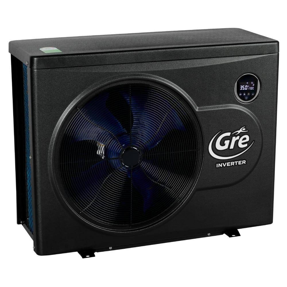 Bomba Trocador de Calor Gre 24 Inverter 81.800 Btu Piscina até 120.000 Litros Gre-220v ...