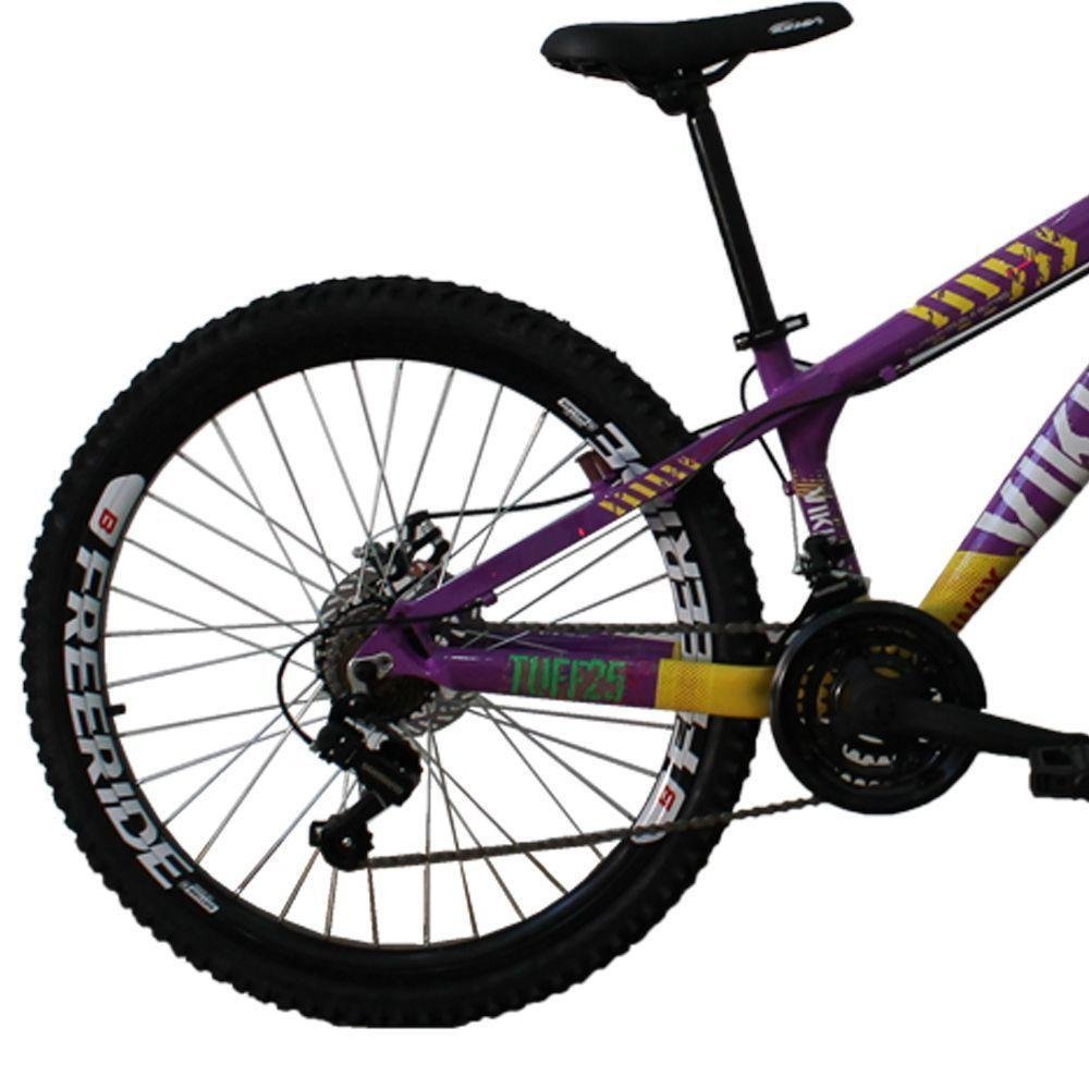 Bicicleta Viking X Tuff25 Freeride Aro 26 Freio a Disco | MadeiraMadeira