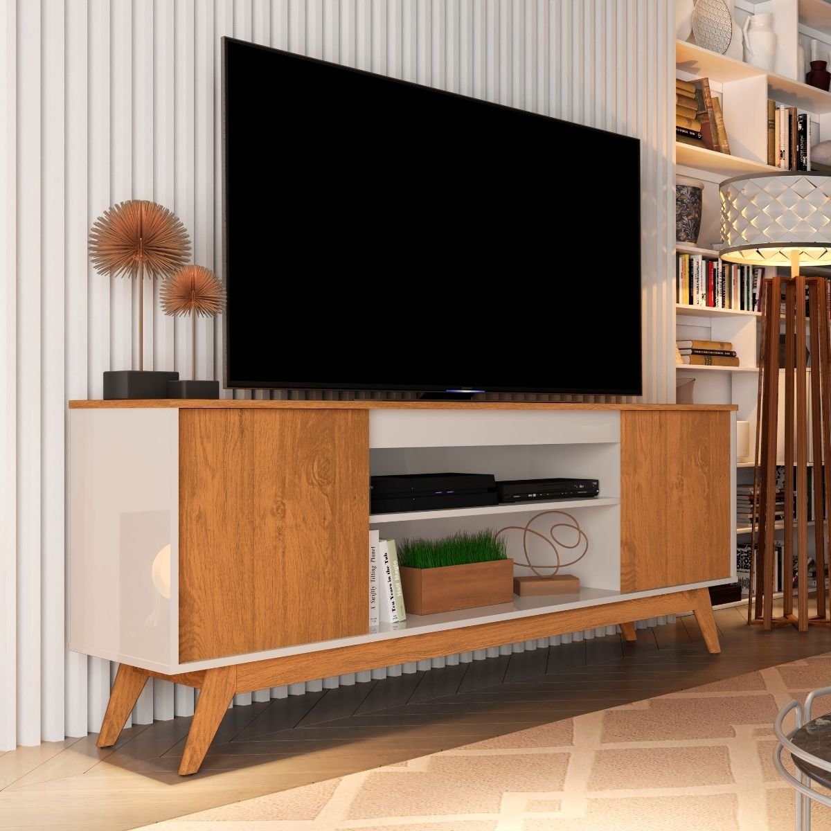 Rack para Sala Televisão até 55 Polegadas - Mod.2011 | MadeiraMadeira