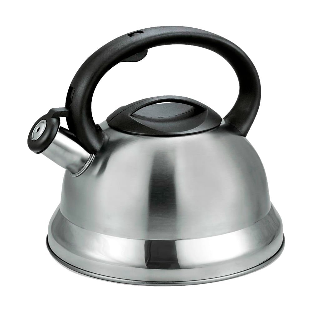 Chaleira Aço Inox com Apito Viz 3l Bella Inox Polido Vizapi ...