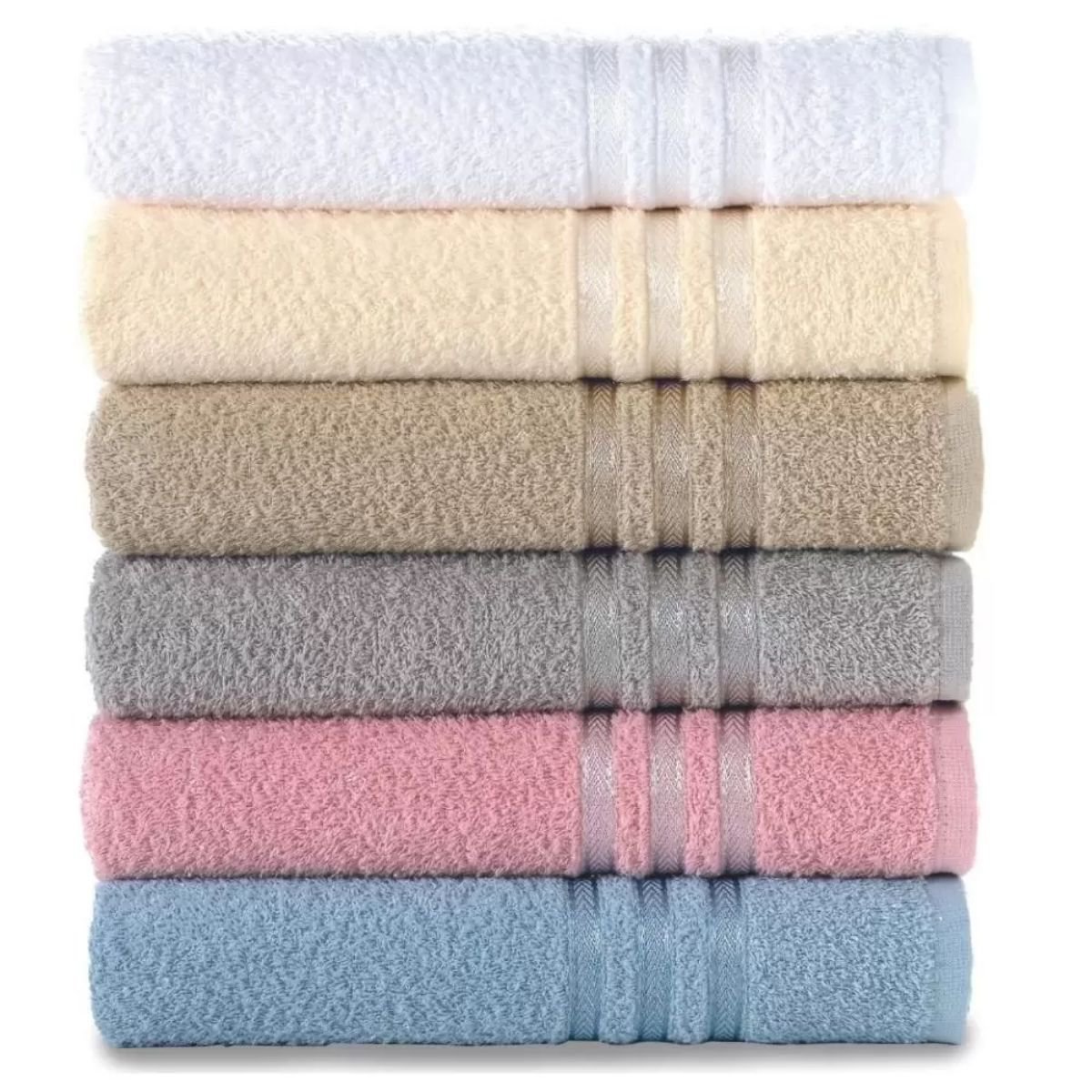 Kit Jogo De Toalha Banho E Rosto 100% Algodão 4 Pçs Dohler Priori ...