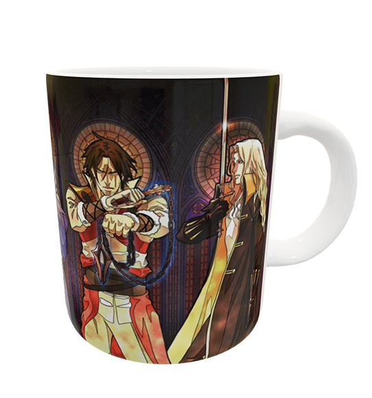 Caneca - Castlevania - Branca | MadeiraMadeira