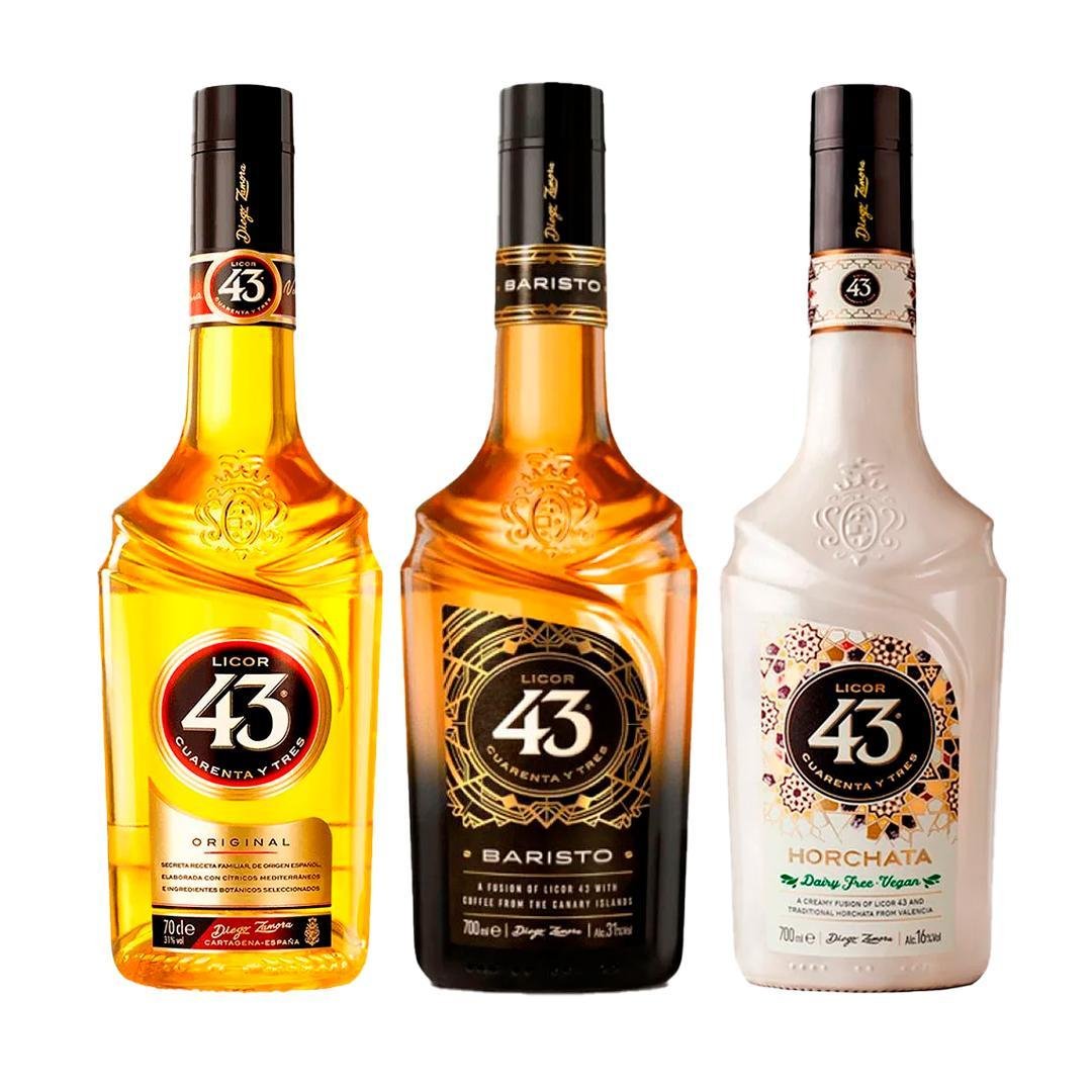 Kit Especial 3 Garrafas Licor 43 700ml Cada Garrafa | MadeiraMadeira