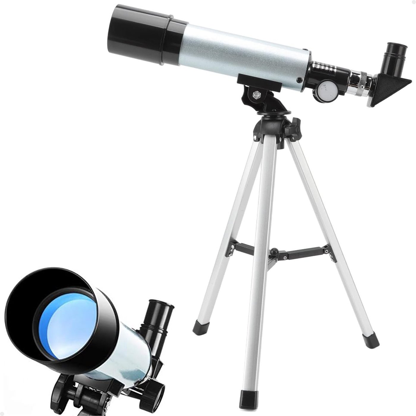 Luneta Lunar 360x50 Telescópio Astronômico Lorben Refrator Terrestre ...