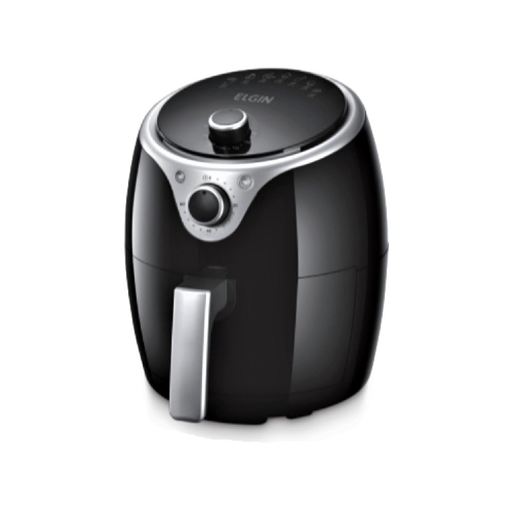 Fritadeira Flash Fryer 35L Preta 220v Assar Gratinar Elgin | MadeiraMadeira