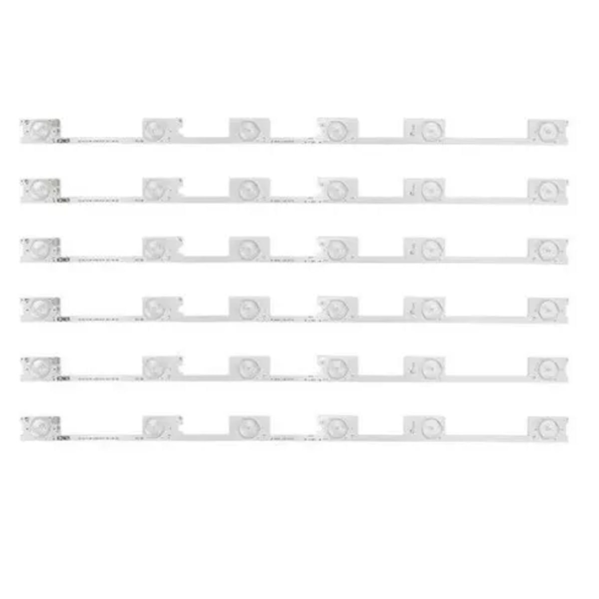 Kit 6 Barras De Led Compatível 48l /2400 / 5400 / Dl 4844 Pci ...