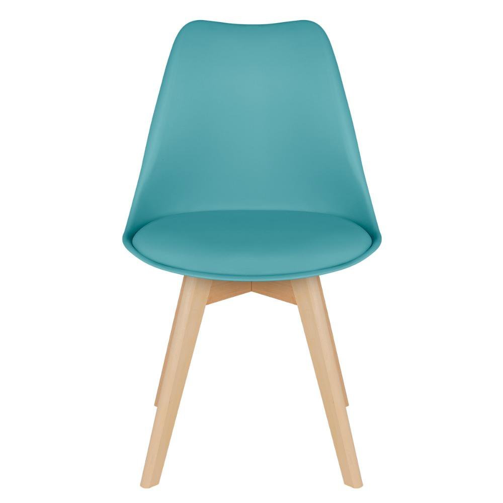 Cadeira Leda com assento estofado Tiffany | MadeiraMadeira