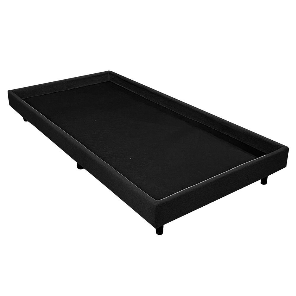 Cama Oriental Coreana Solteiro Tatame Premium - Preto | MadeiraMadeira