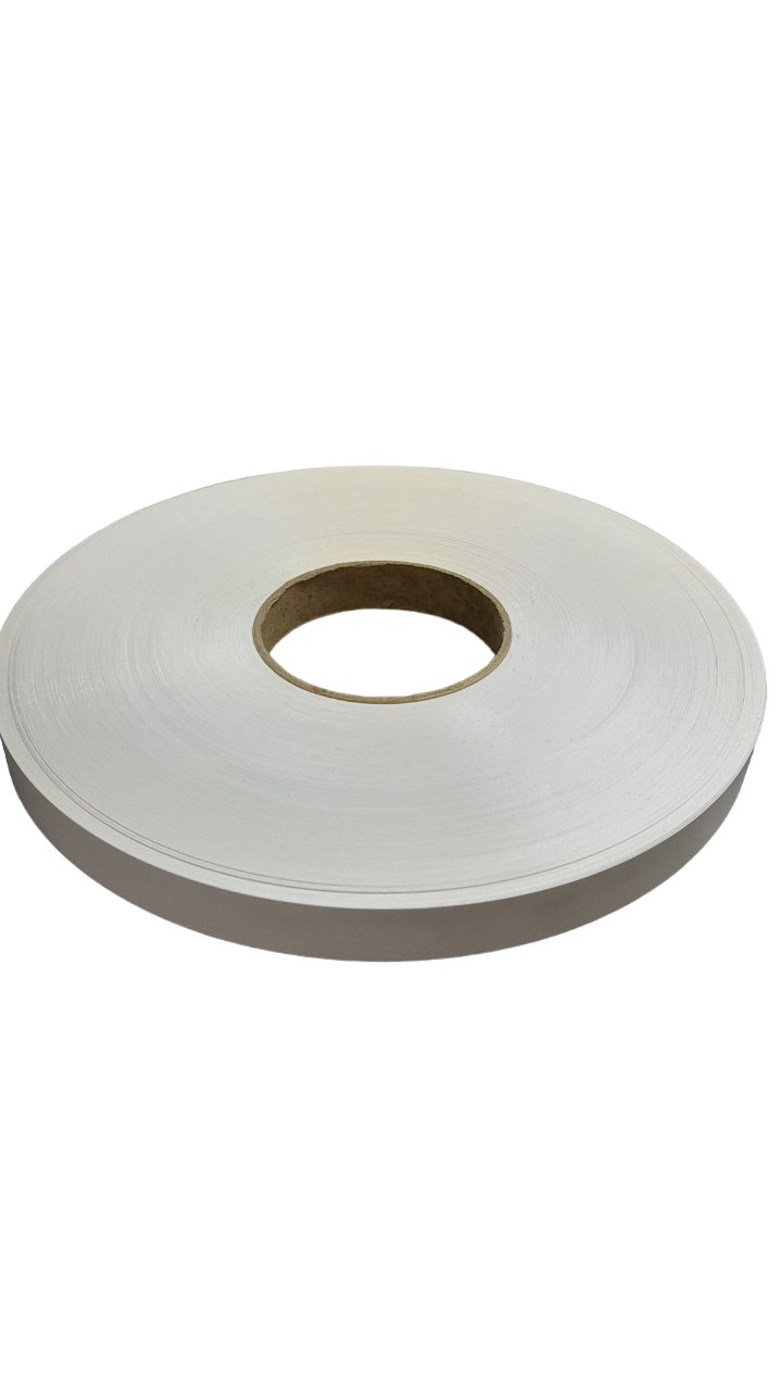 Fita de Borda de PVC 22mm x 300 Metros - Branco | MadeiraMadeira