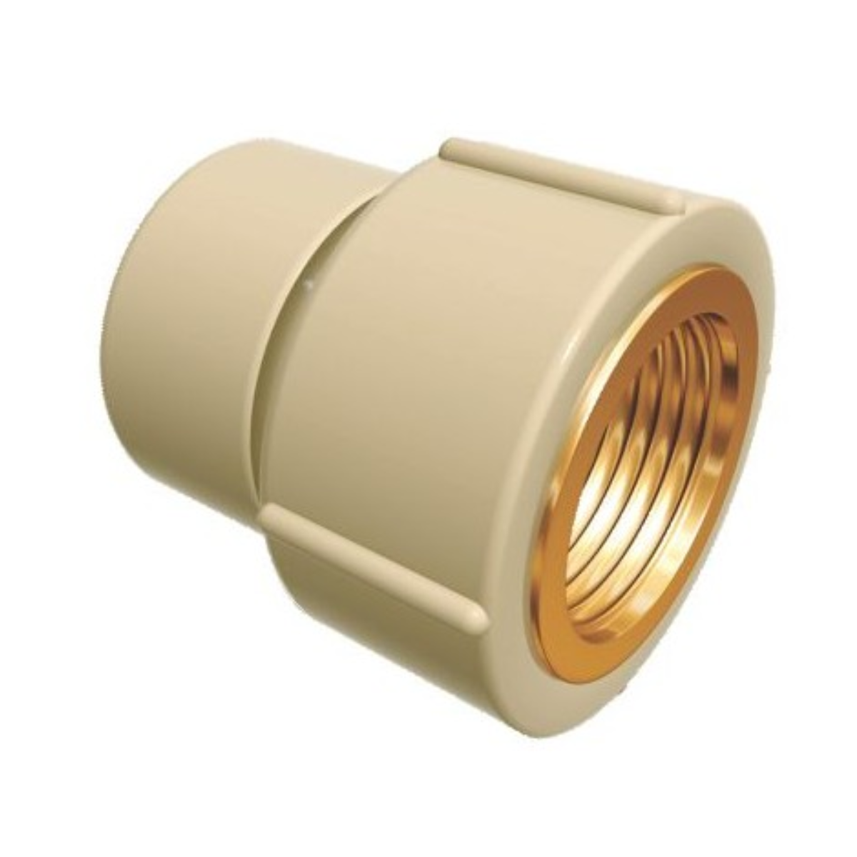 Adaptador Transição Fêmea CPVC 28mm x 1" Tigre | MadeiraMadeira