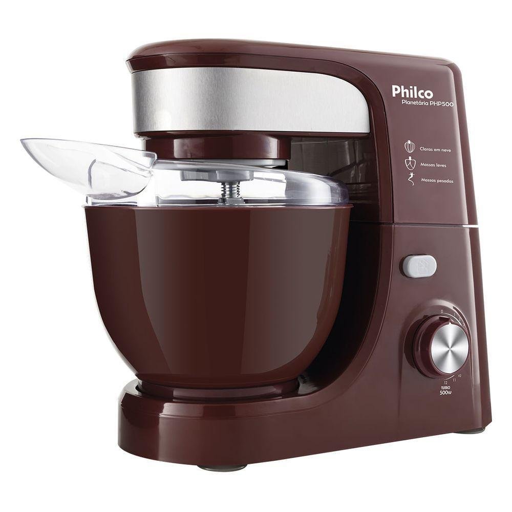 Batedeira Planetária Philco Php500 Turbo Wine 4l 700w 127v | MadeiraMadeira