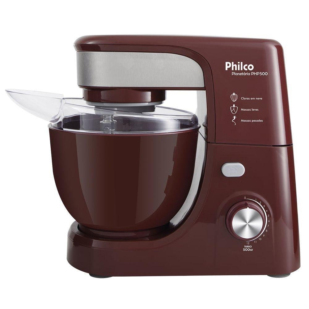 Batedeira Planetária Philco Php500 Turbo Wine 4l 700w 127v | MadeiraMadeira