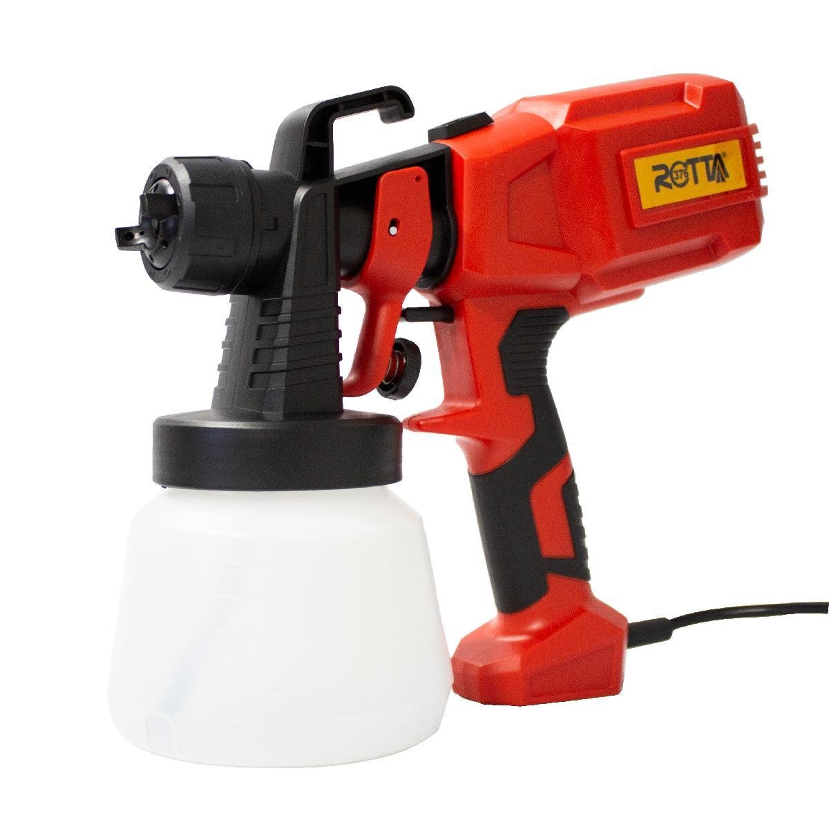 Pistola de Pintura Pulverizadora de Tinta Verniz 600w Rotta | MadeiraMadeira