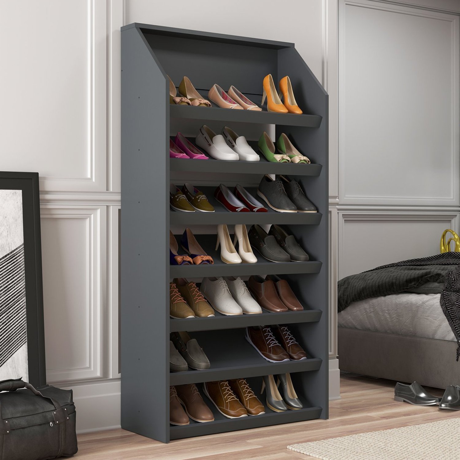 Sapateira 7 Prateleiras Ravenna Yescasa | MadeiraMadeira