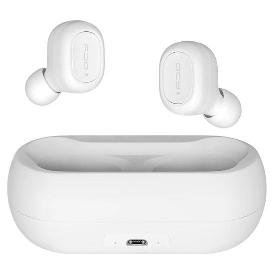 Fone de Ouvido QCY T1C TWS Earphones Bluetooth - Branco | MadeiraMadeira