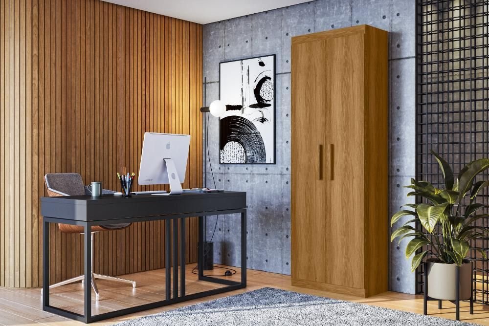 Organizador Delta 2 Portas para Livros e Materiais Diversos - Freijo ...
