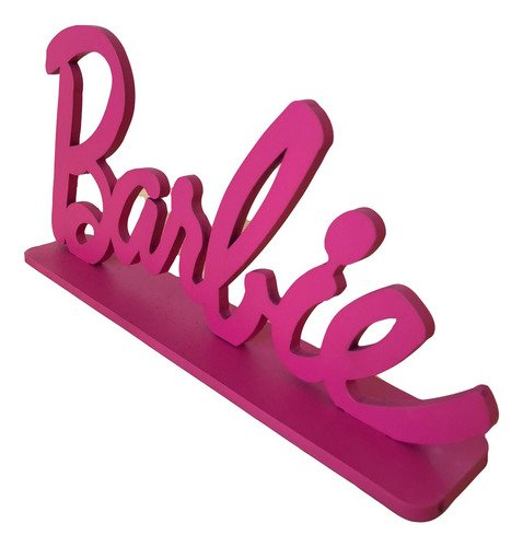 BARBIE - LETREIRO - FESTA DECORAÇÃO | MadeiraMadeira