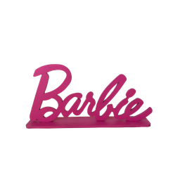 BARBIE - LETREIRO - FESTA DECORAÇÃO | MadeiraMadeira
