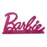 BARBIE - LETREIRO - FESTA DECORAÇÃO | MadeiraMadeira