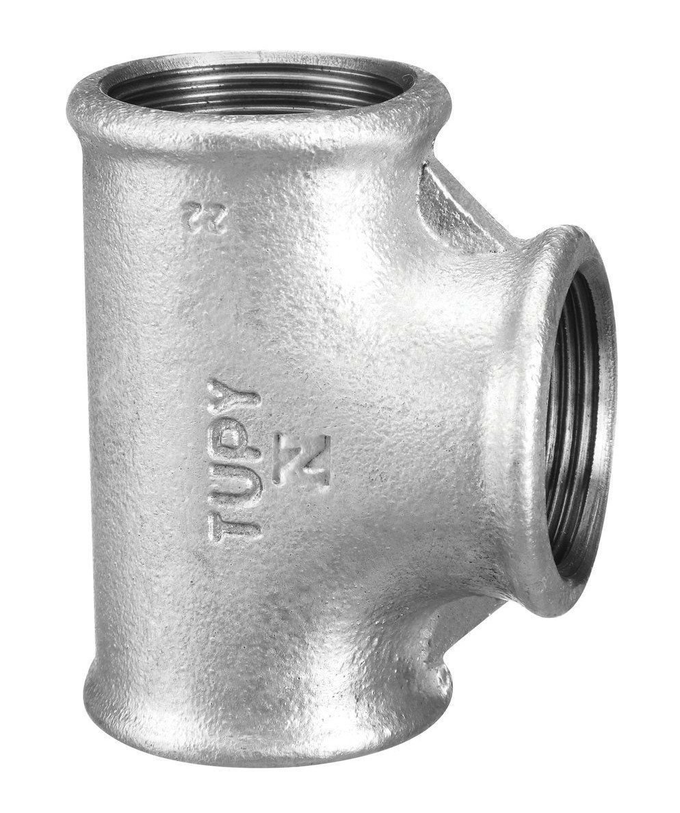 Tee Galvanizado Bsp Tupy 1.1/4" | MadeiraMadeira