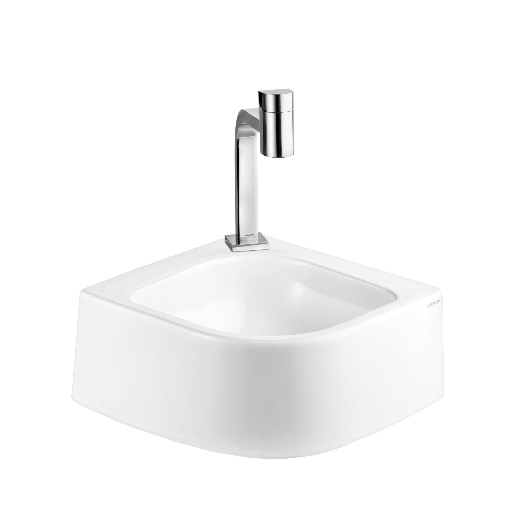 Cuba De Apoio Canto Branca LS-50 Lorenzetti | MadeiraMadeira