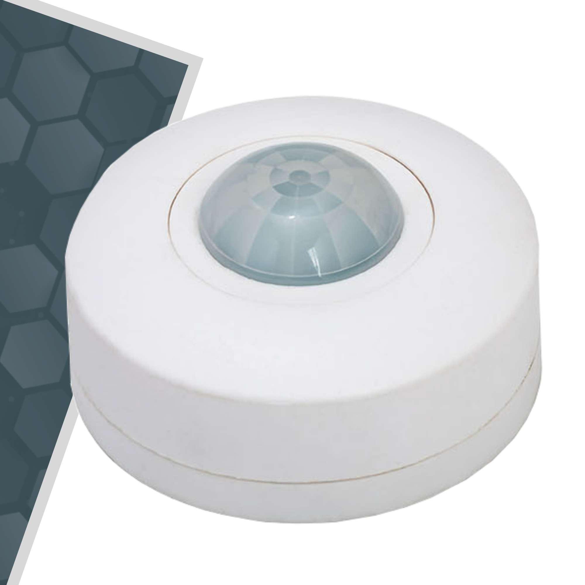 Sensor de Presença Sobrepor Teto 360 Graus Pqsst-0360 | MadeiraMadeira