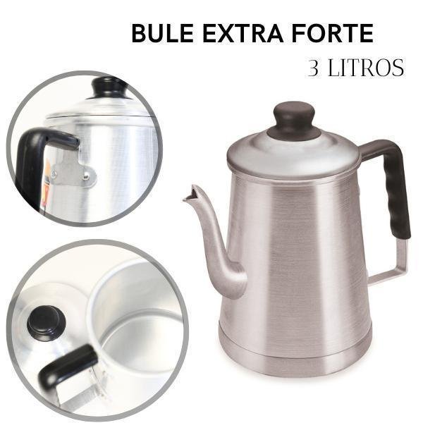Bule de Aluminio Reforçado 3l Linha Hotel | MadeiraMadeira