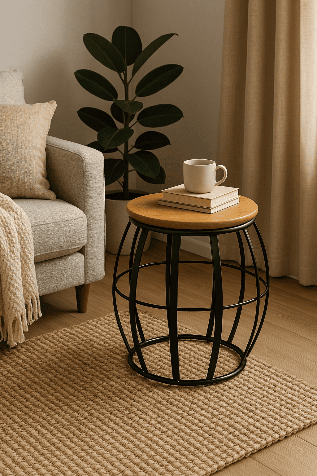 Mesa de Centro Garden Decorativa – Móvel Versátil para Ambientes ...