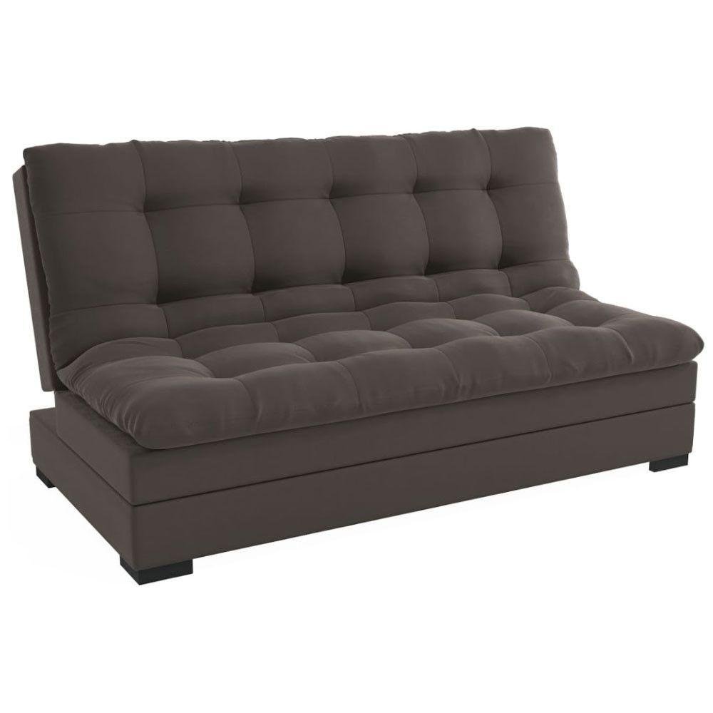 Sofá Cama Celta Kappesberg Marrom | MadeiraMadeira