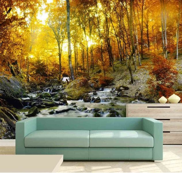 Papel de Parede Painel Fotográfico Cachoeira 2m² na 083 | MadeiraMadeira