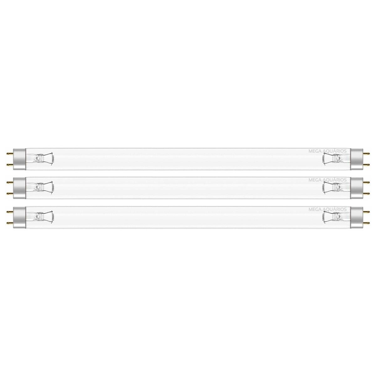3 Lâmpada Uv 30w Germicida Ultravioleta T8 90cm Fluorescente ...
