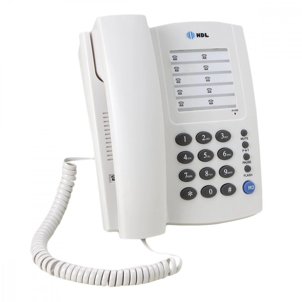 Telefone Interfone Fixo Branco Hdl Centrixfone M De Mesa/parede ...