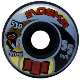 Roda Moska 55mm Rock Black | MadeiraMadeira