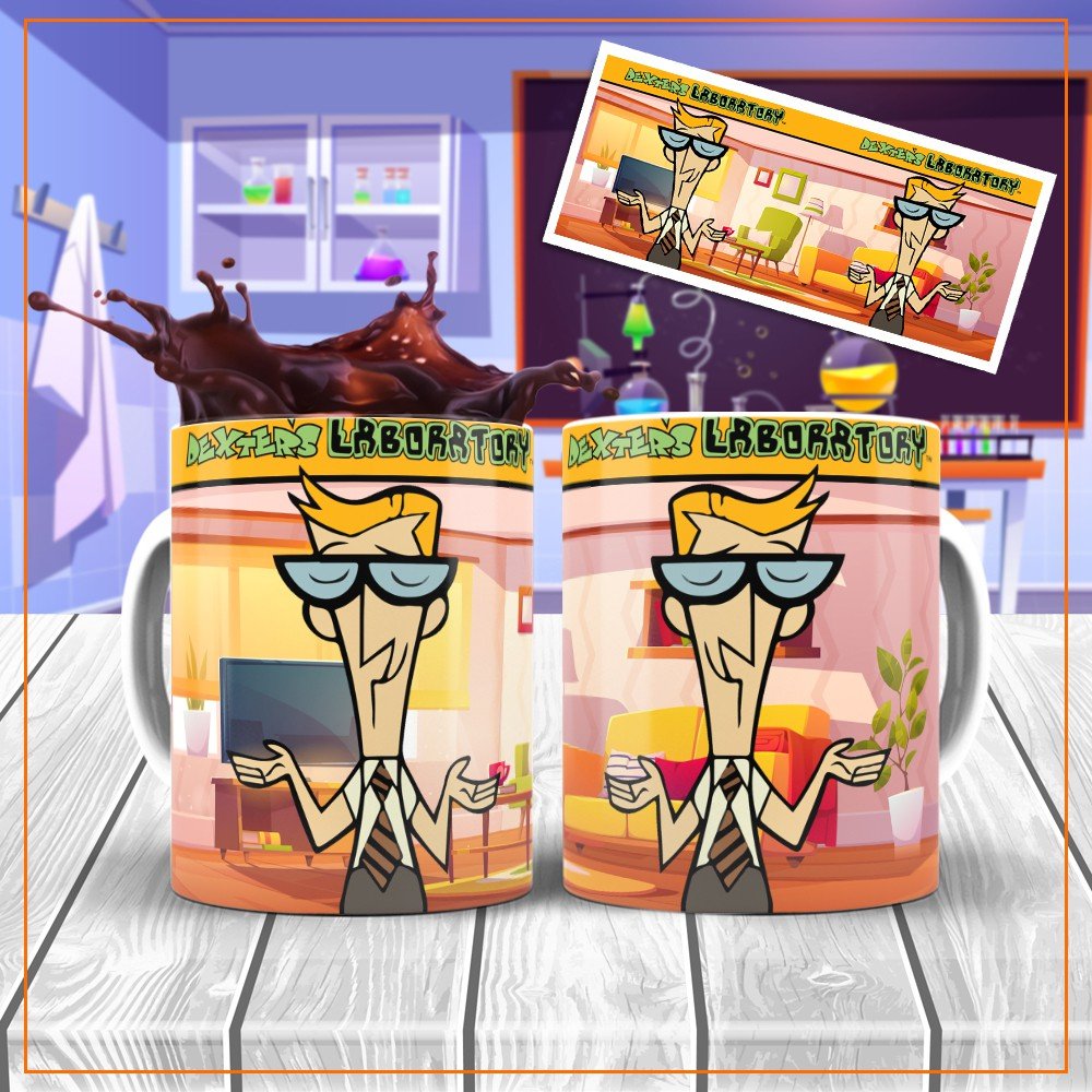 Caneca Dexter Laboratory: Modelo 06 | MadeiraMadeira