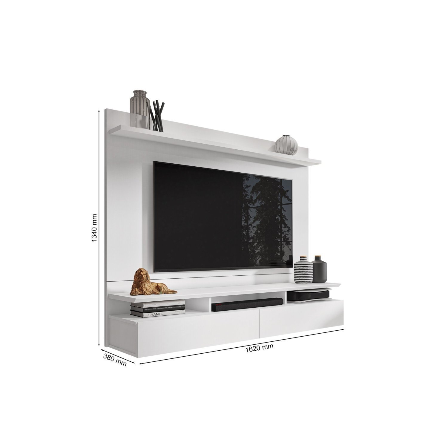 Painel para TV até 55 Polegadas Noruega | MadeiraMadeira