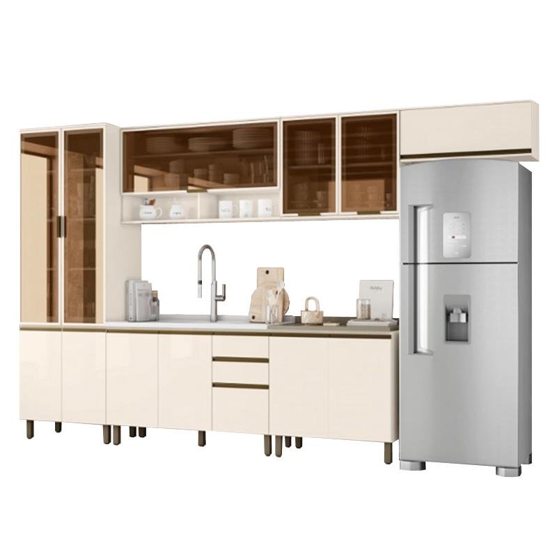 Cozinha Modulada Connect 10 Off White - Henn | MadeiraMadeira