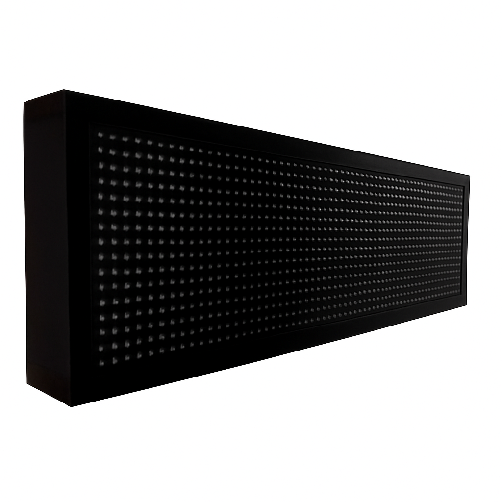 Painel de Led Digital 100x40 Externo Wi-fi:220v/azul | MadeiraMadeira