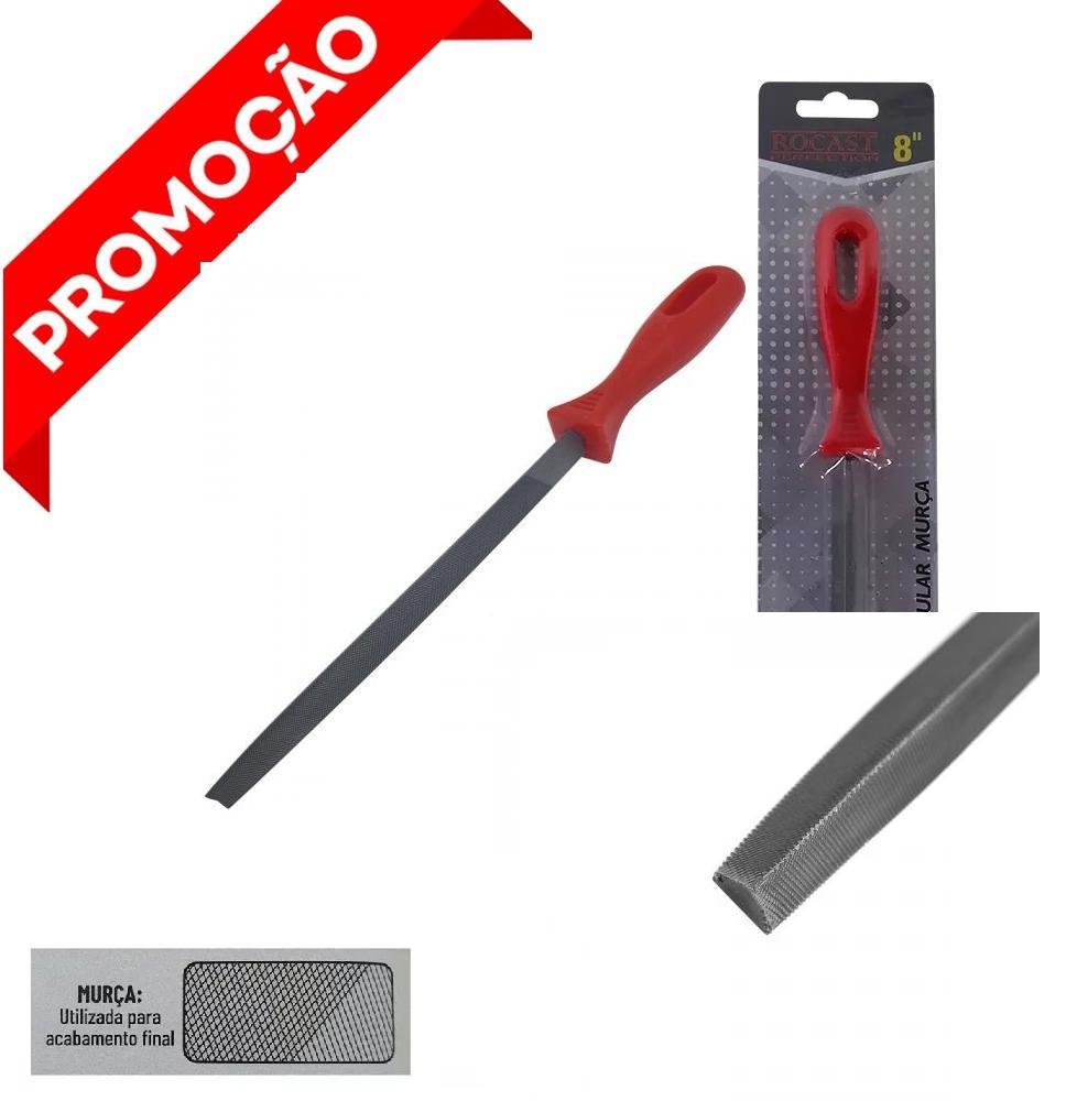 Lima Triangular Murça Serve para Afiação e Acabamentos 8 | MadeiraMadeira