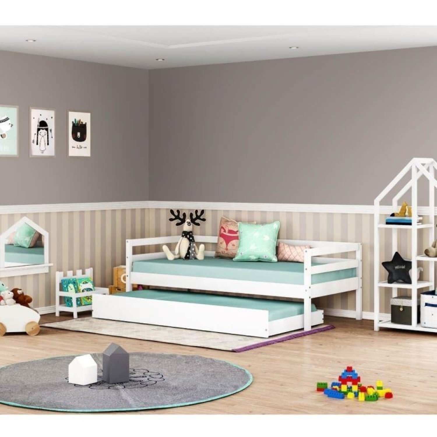 Bicama Solteiro Infantil Prime Casatema MadeiraOriginals | MadeiraMadeira