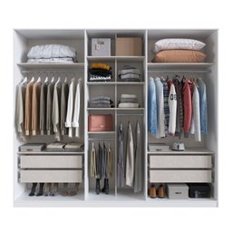 Guarda Roupa Casal 6 Portas 4 Gavetas Apolo | MadeiraMadeira