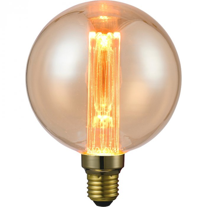 LÂMPADA DE FILAMENTO LED G125 GUIDE | MadeiraMadeira