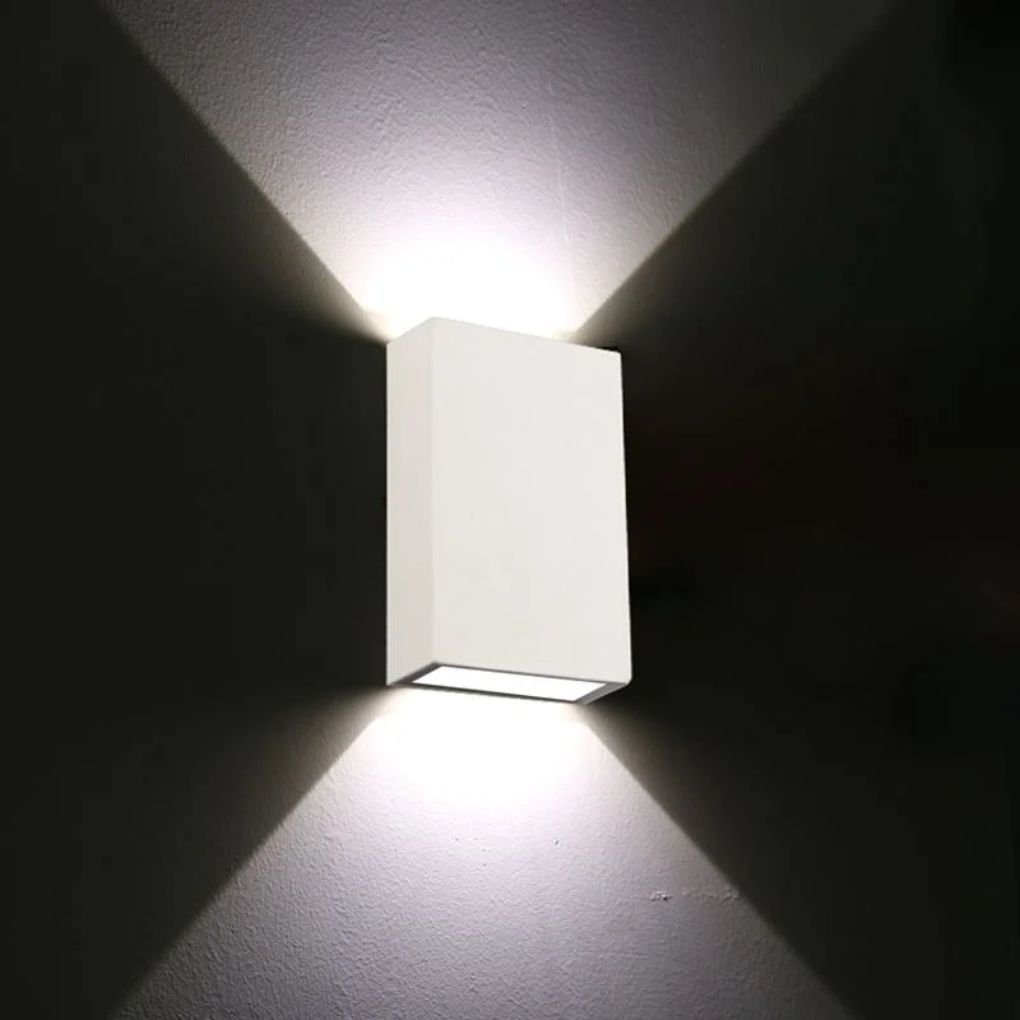 ARANDELA CLEAN MINCE IP65 LED 4W 3000K - BRANCO | MadeiraMadeira