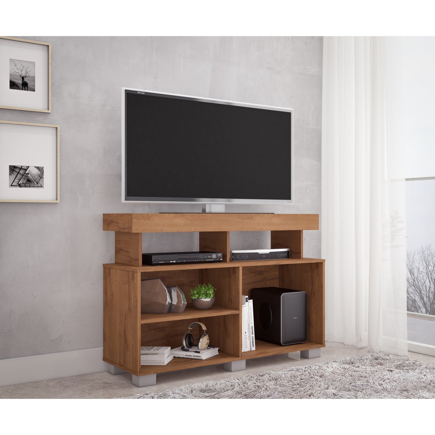 Rack para TV até 32 Polegadas Slim Casatema | MadeiraMadeira