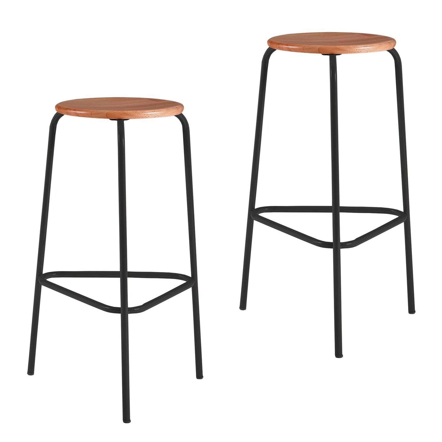 Conjunto 2 Banquetas para Sala de Jantar Cumbuca | MadeiraMadeira