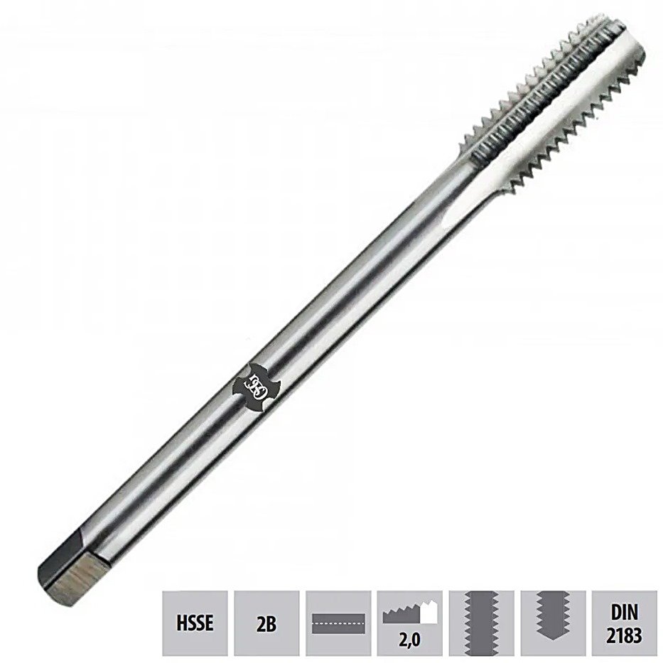 Macho para Máquina Hsse Unc 3/8 X 16 Mt 285/3 - Din 2183 - Osg ...