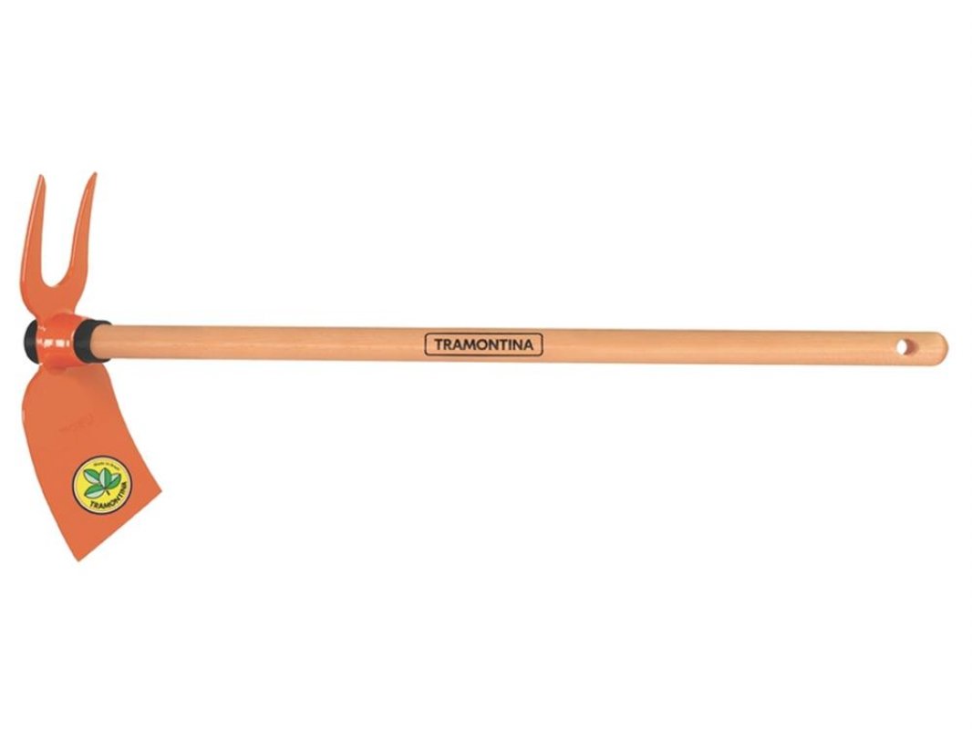 SACHO ENXADINHA METALICO DUAS PONTAS CABO CURTO DE MADEIRA T ...
