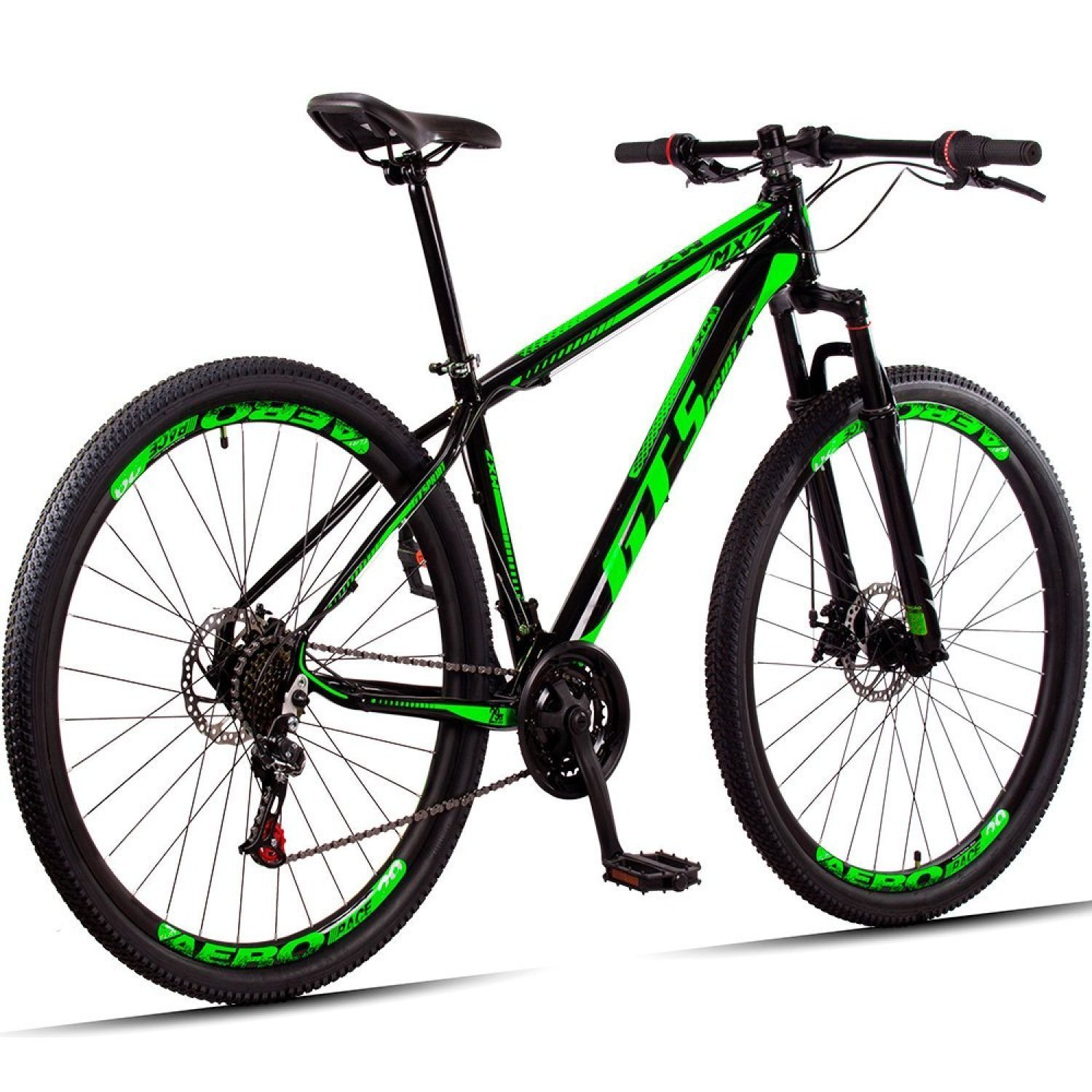Bicicleta Aro 29 MX7 21v Freio a Disco MTB Alumínio GT Sprint | MadeiraMadeira