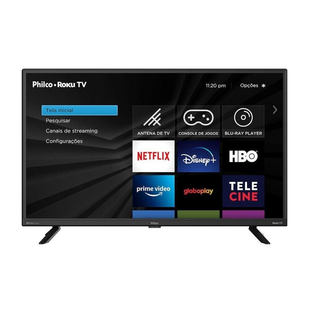 Smart TV Philco Roku 32" LED Ultra HD - PTV32G70RCH | MadeiraMadeira